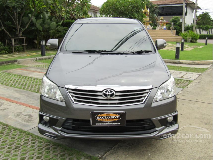 Toyota Innova 2014 V 2.0 in กรุงเทพและปริมณฑล Automatic Wagon สีเทา for ...