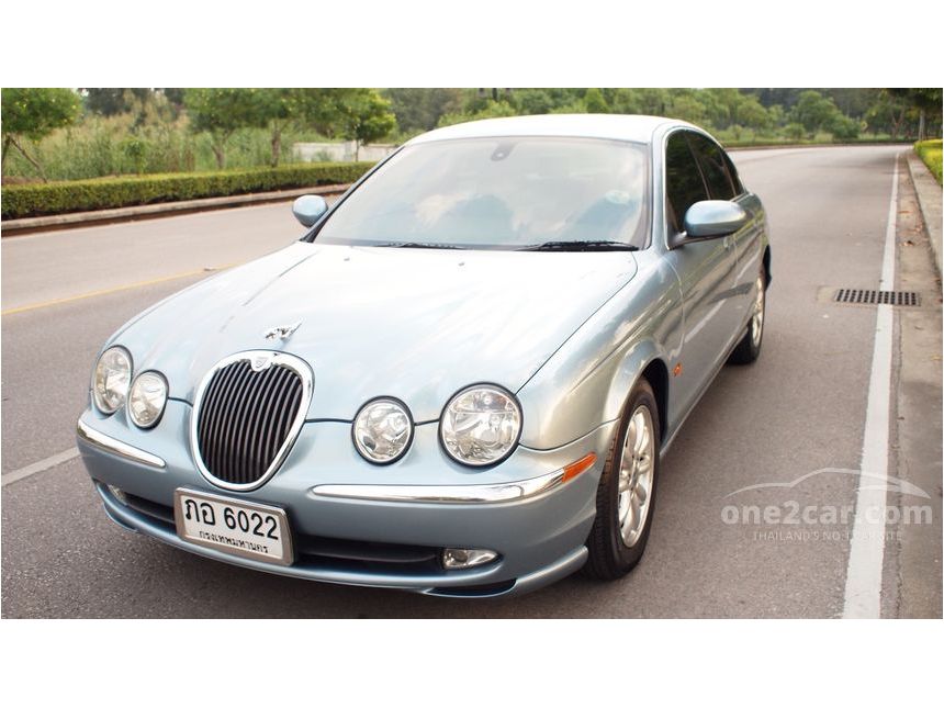 Jaguar S-Type 2002 (ปี 99-09) SE 3.0 เกียร์อัตโนมัติ สีฟ้า | One2car ...