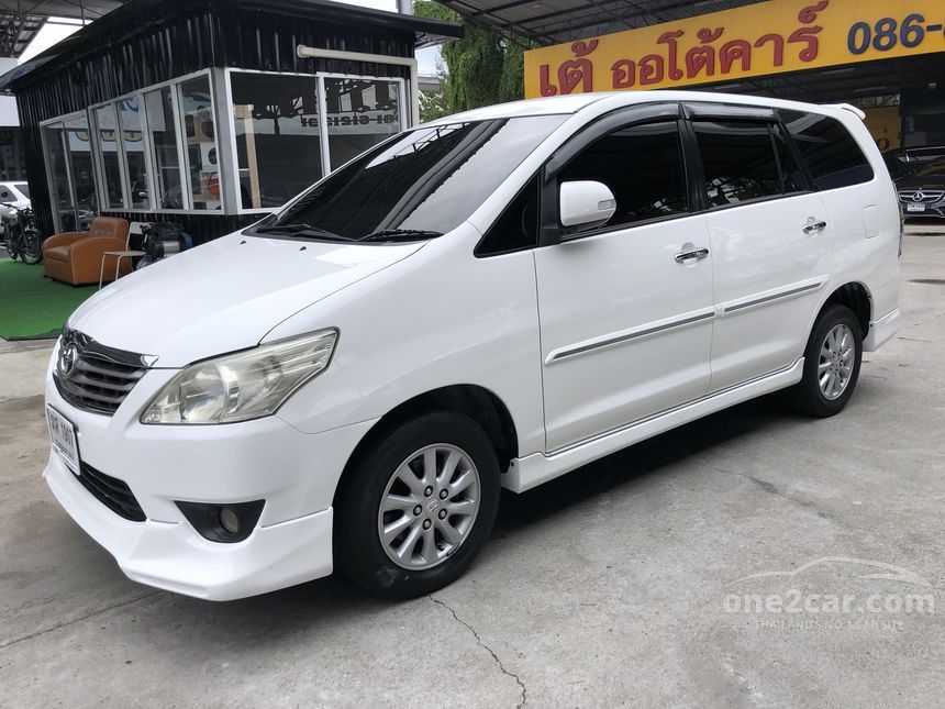 Toyota Innova 2013 V 2.0 in กรุงเทพและปริมณฑล Automatic Wagon สีขาว for ...