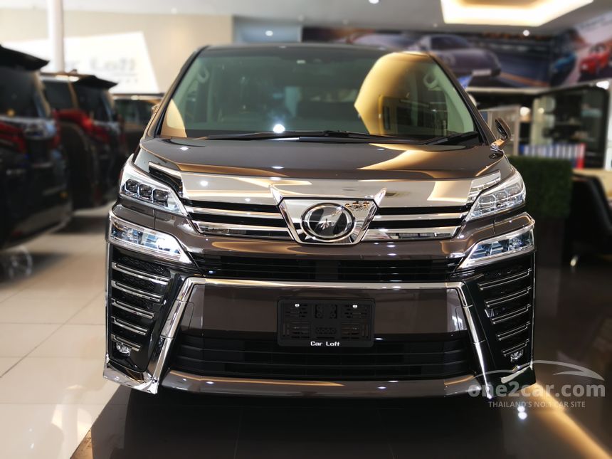 Toyota Vellfire 2019 2.5 in กรุงเทพและปริมณฑล Automatic Van สีน้ำตาล ...
