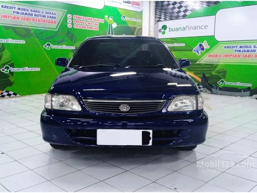 Jual Mobil Toyota Soluna 2002 GLi 1.5 di Jawa Timur Manual Sedan Biru ...