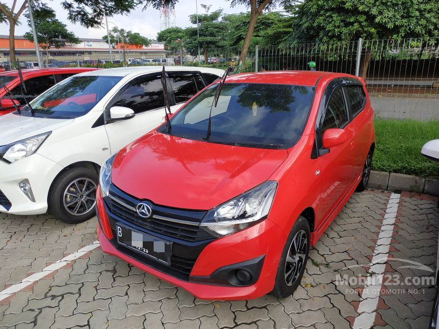 Jual Mobil Daihatsu Ayla 2018 X 1.2 di Banten Automatic Hatchback Merah ...