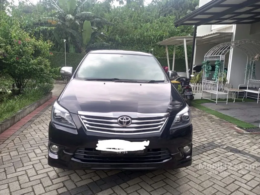 Jual Mobil Toyota Kijang Innova 2012 V Luxury 2.0 di Banten Manual MPV Hitam Rp 165.000.000 ...