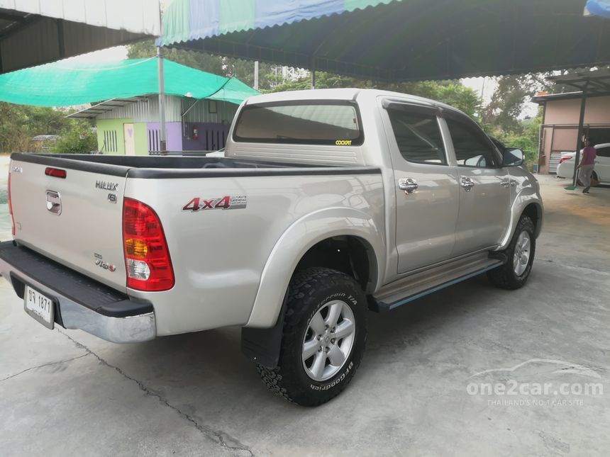 Toyota Hilux Vigo 2010 DOUBLE CAB (ปี 08-11) G 3.0 เกียร์ธรรมดา สีเงิน ...