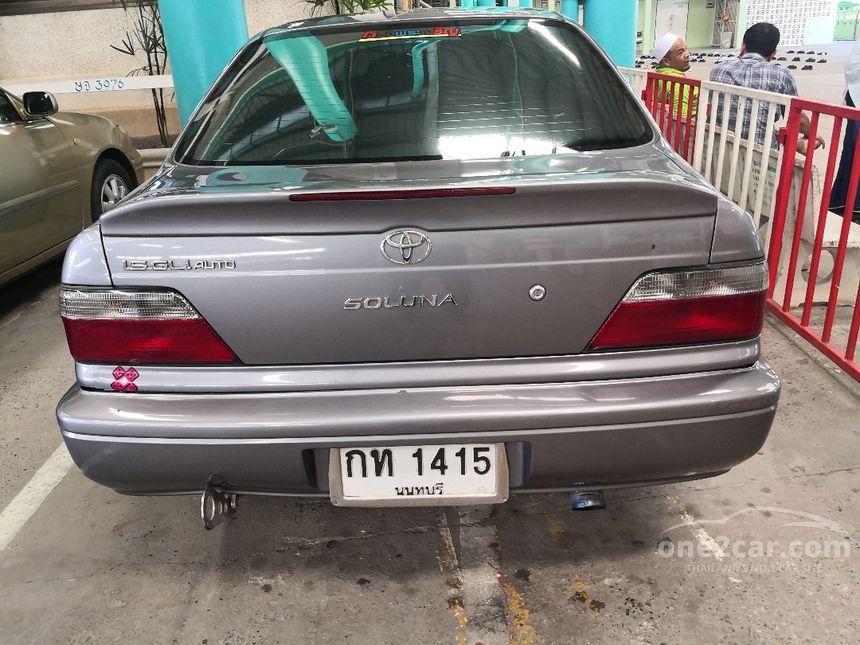 Toyota Soluna 1999 GLi 1.5 in กรุงเทพและปริมณฑล Automatic Sedan สีเทา ...