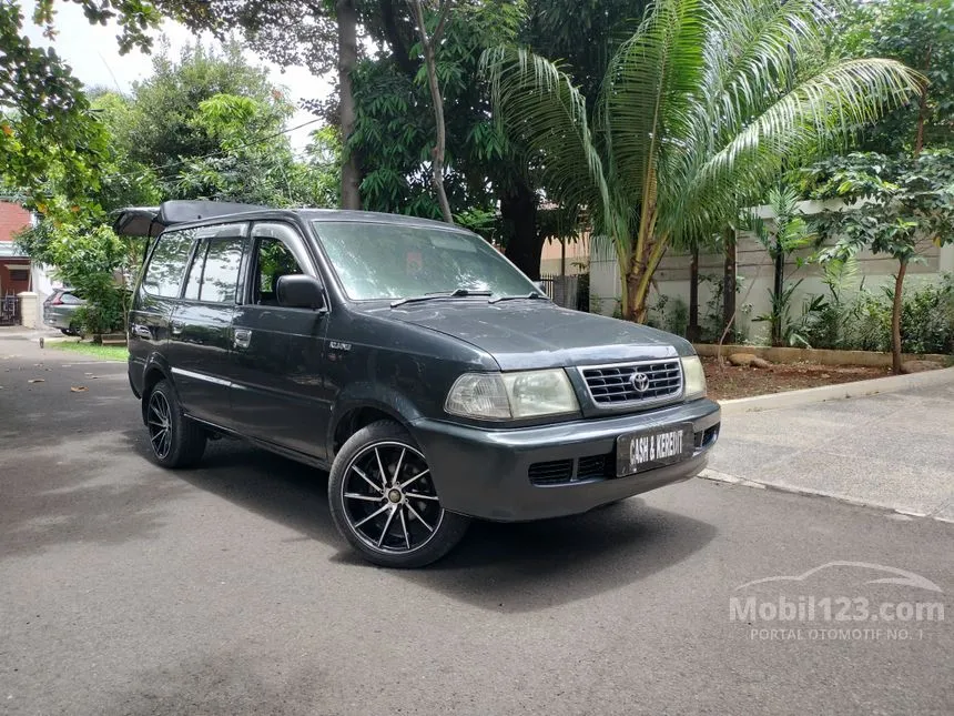 Jual Mobil Toyota Kijang 2000 LSX-D 2.4 di DKI Jakarta Manual MPV Abu ...