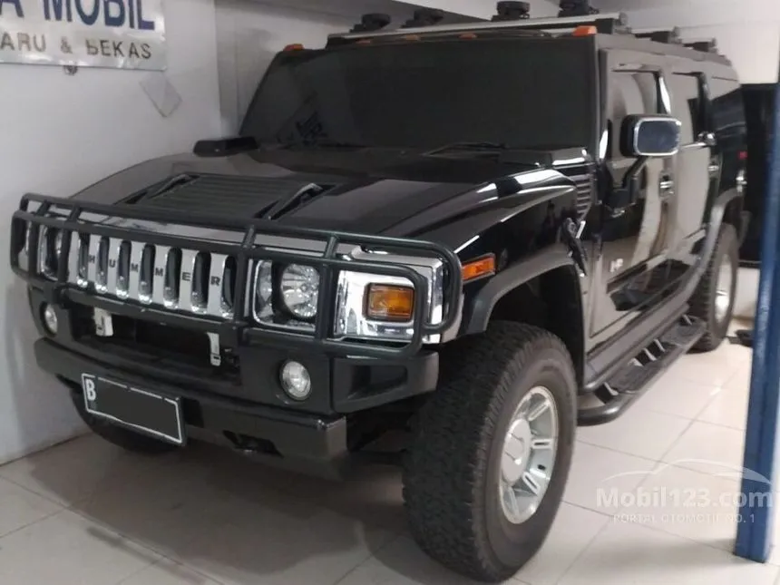 Jual Mobil Hummer H2 2003 6.0 di DKI Jakarta Automatic SUV Hitam Rp 1 ...