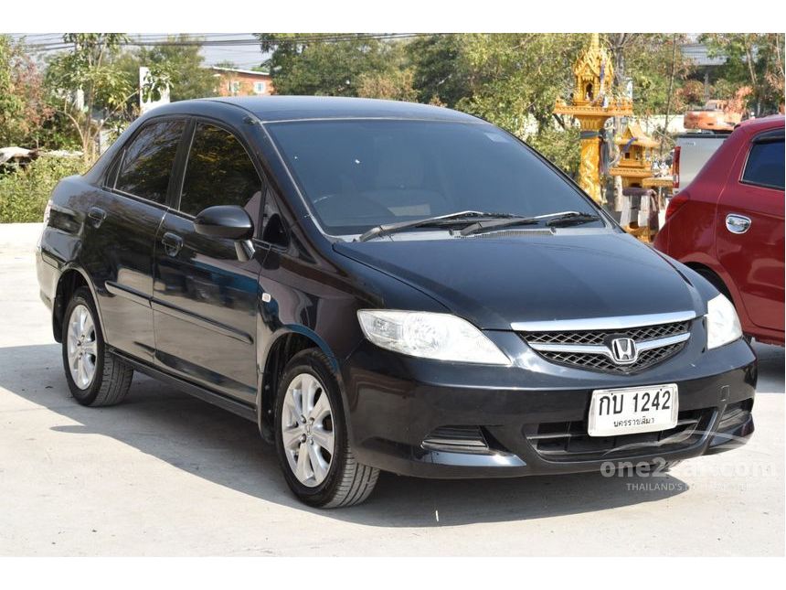 Honda City 2007 ZX (ปี 05-07) ZX V VTEC 1.5 เกียร์อัตโนมัติ สีดำ ...