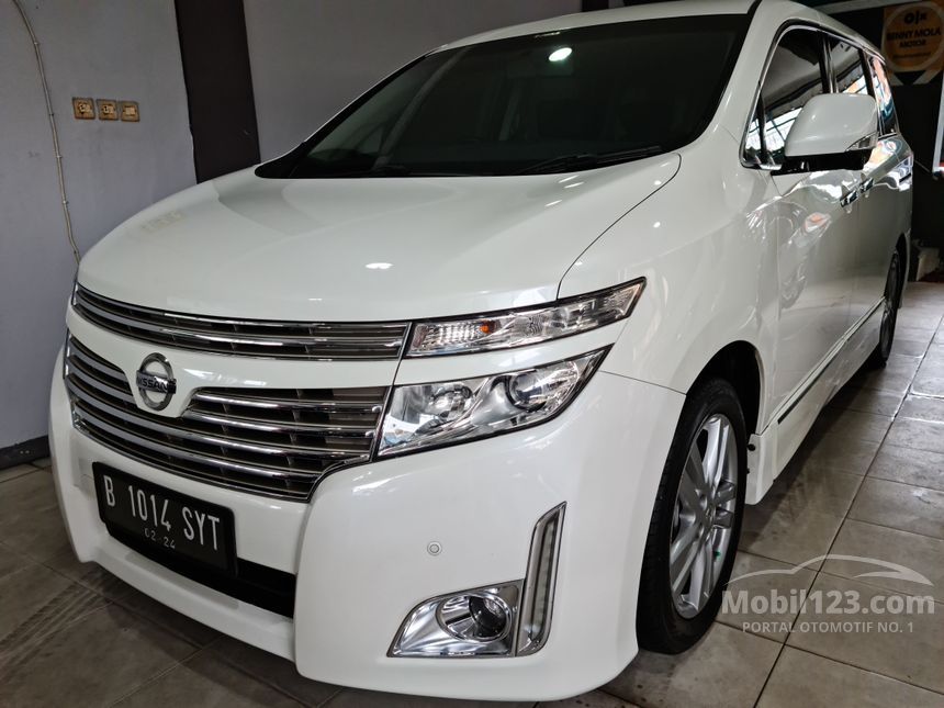 Jual Mobil Nissan Elgrand 2013 Highway Star 2.5 di DKI Jakarta Automatic MPV Putih Rp 325.000. ...