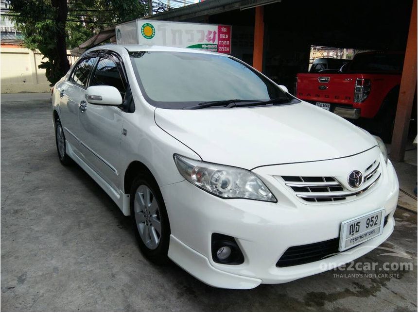Toyota Corolla Altis 2012 G 1.6 in กรุงเทพและปริมณฑล Automatic Sedan สี ...