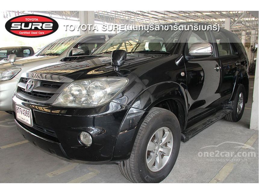 Toyota Fortuner 2005 G 3.0 in กรุงเทพและปริมณฑล Manual SUV สีดำ for ...