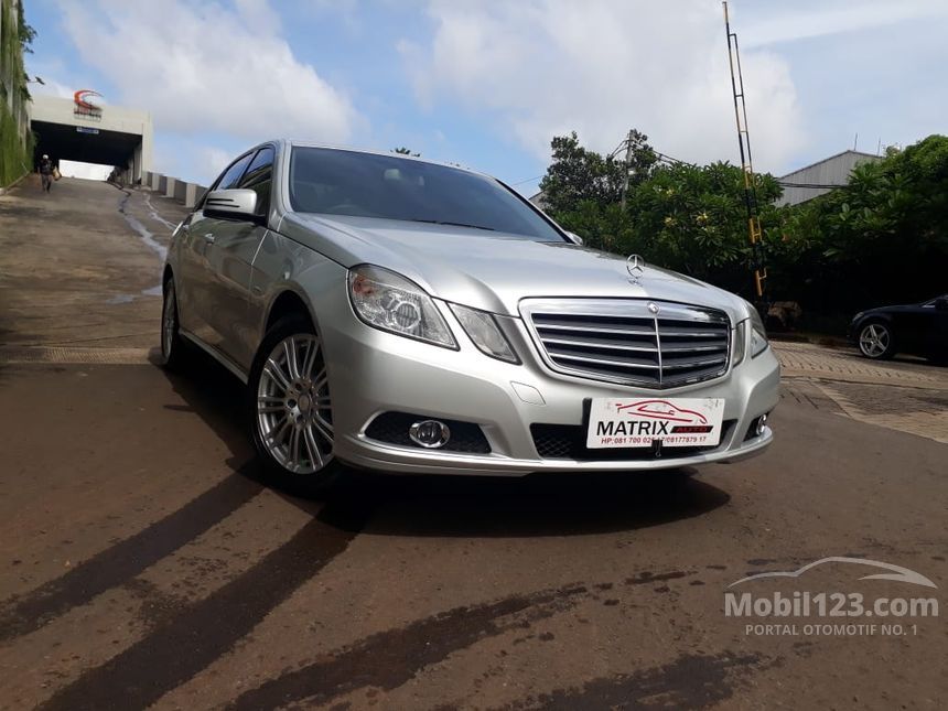 Jual Mobil Mercedes-Benz E200 2010 CGI 1.8 di DKI Jakarta Automatic Sedan Silver Rp 230.000.000 ...