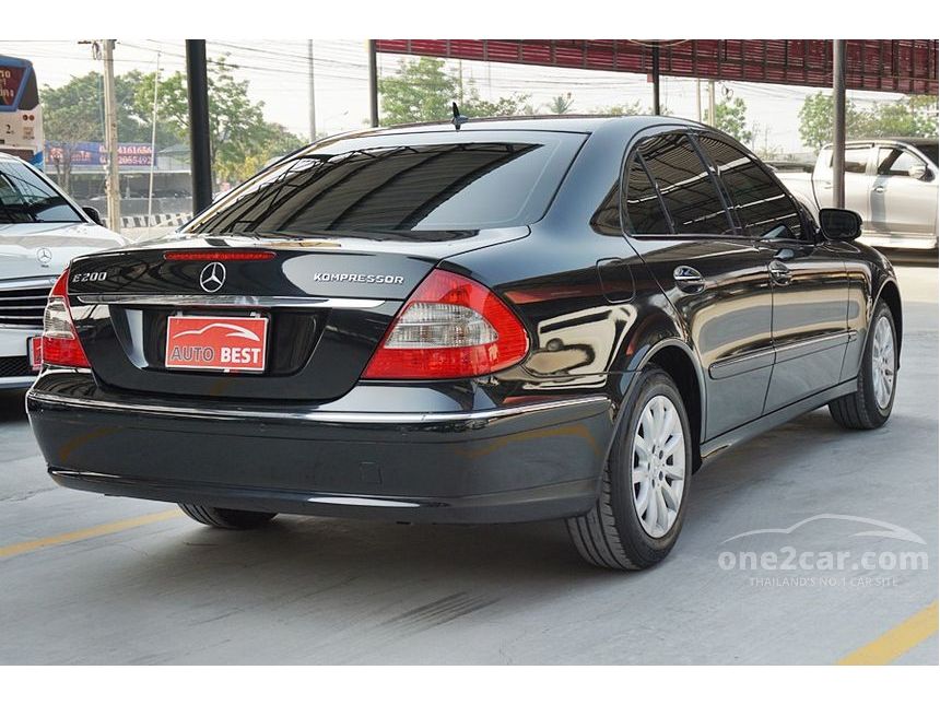 Mercedes-Benz E200 Kompressor 2008 W211 (ปี 03-09) Elegance 1.8 เกียร์ ...