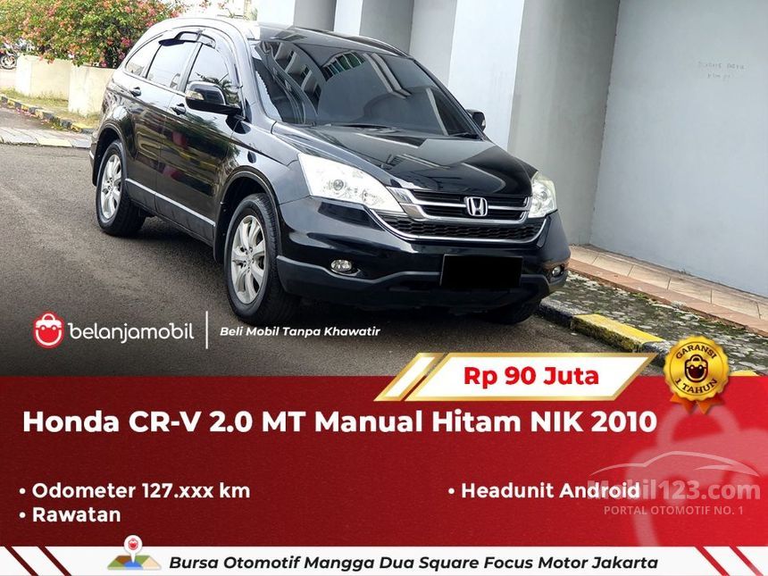 Jual Mobil Honda CR-V 2010 2.0 di DKI Jakarta Manual SUV Hitam Rp 90.000.000 - 17403452 ...