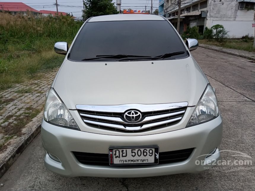 Toyota Innova 2010 V 2.0 in กรุงเทพและปริมณฑล Automatic Wagon สีเงิน ...