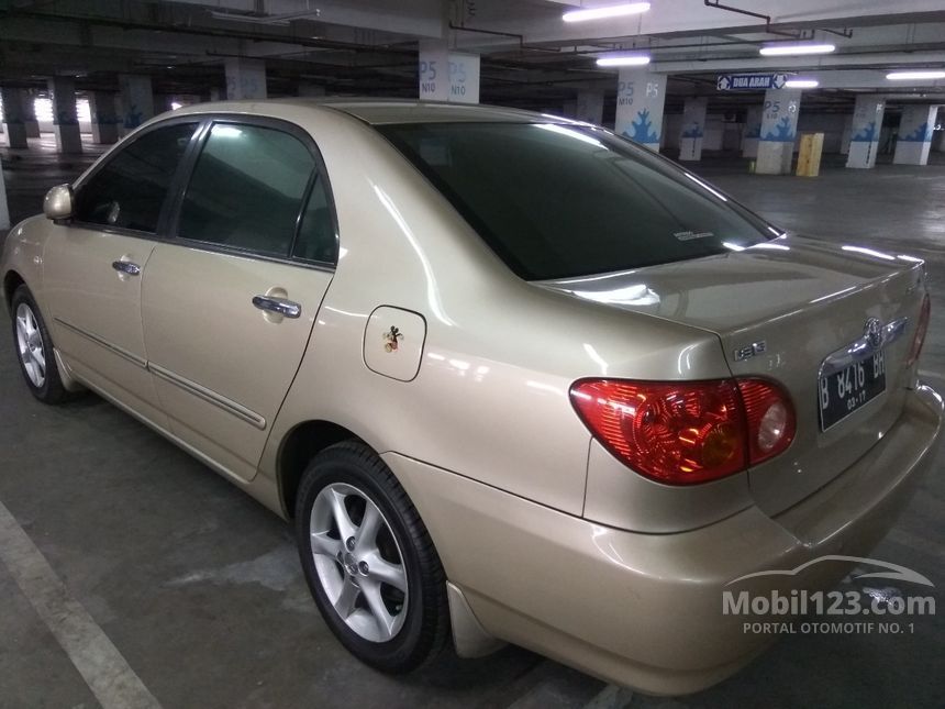 Jual Mobil Toyota Corolla Altis 2002 G 1.8 di DKI Jakarta Manual Sedan ...