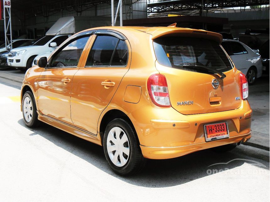 Nissan March 2010 EL 1.2 in กรุงเทพและปริมณฑล Automatic Hatchback สีส้ม ...