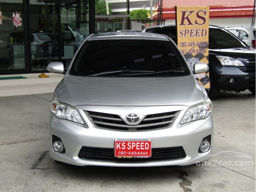 Toyota Corolla Altis 2012 (ปี 08-13) J 1.6 เกียร์อัตโนมัติ สีเทา ...