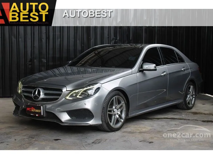 2015 Mercedes-Benz E300 2.1 W212 (ปี 10-16) AMG Dynamic Blue TEC HYBRID Sedan for sale on One2car