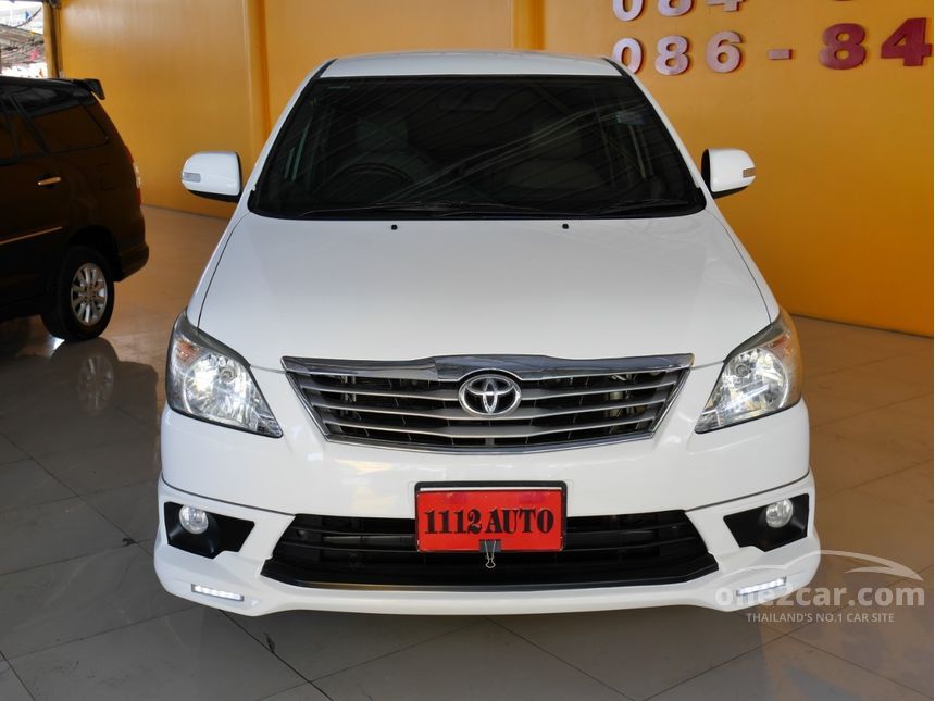 Toyota Innova 2015 V 2.0 in กรุงเทพและปริมณฑล Automatic Wagon สีขาว for ...