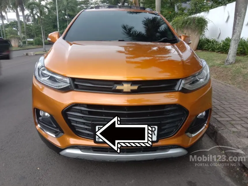 Jual Mobil Chevrolet Trax 2017 LT 1.4 di Banten Automatic SUV Orange Rp ...