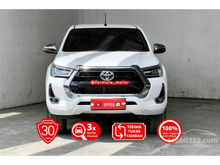 Jual Mobil Toyota Hilux 2023 V Double Cab 4X4 2.4 di DKI Jakarta Automatic Pickup Putih Rp 445. ...