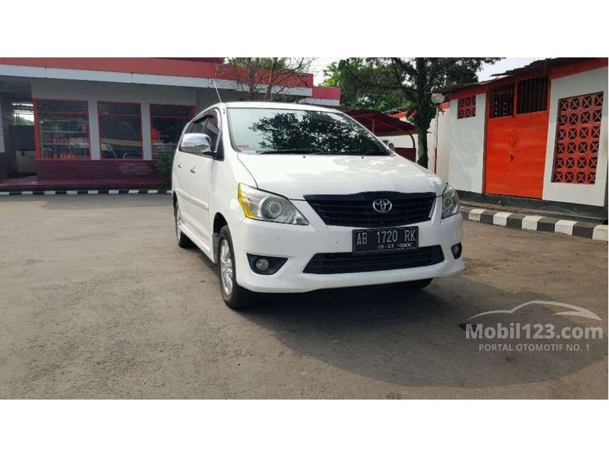 Jual Mobil Toyota Kijang Innova 2013 G 2.0 di Yogyakarta Manual MPV ...