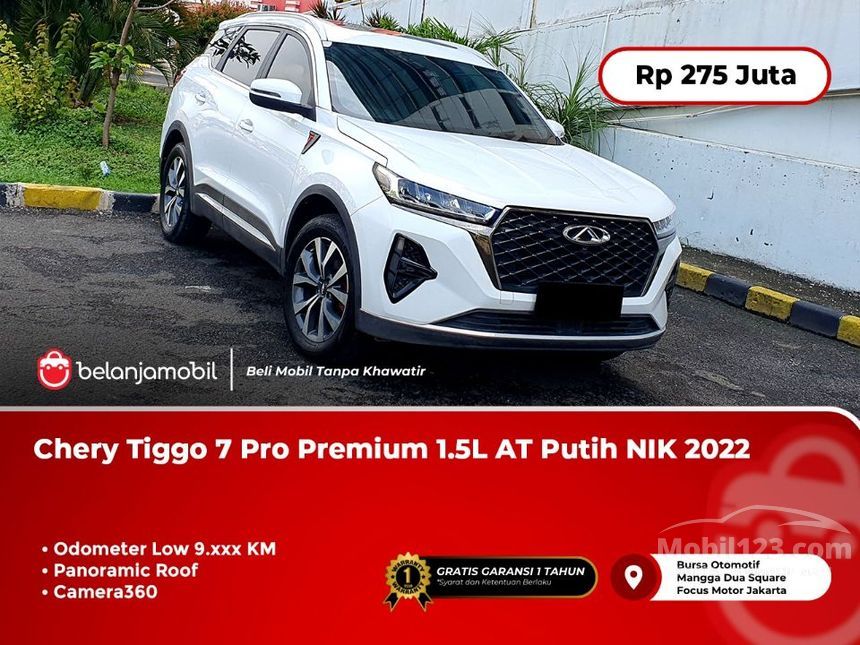 Jual Mobil Chery Tiggo 7 Pro 2022 Premium 1.5 di DKI Jakarta Automatic SUV Putih Rp 275.000.000 ...