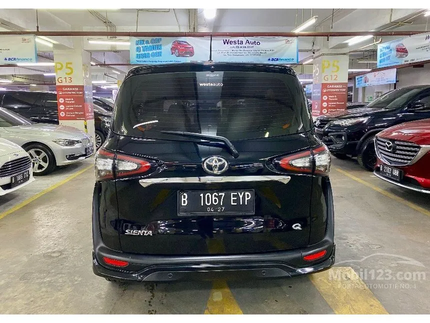 Jual Mobil Toyota Sienta 2016 Q 1.5 di DKI Jakarta Automatic MPV Hitam ...