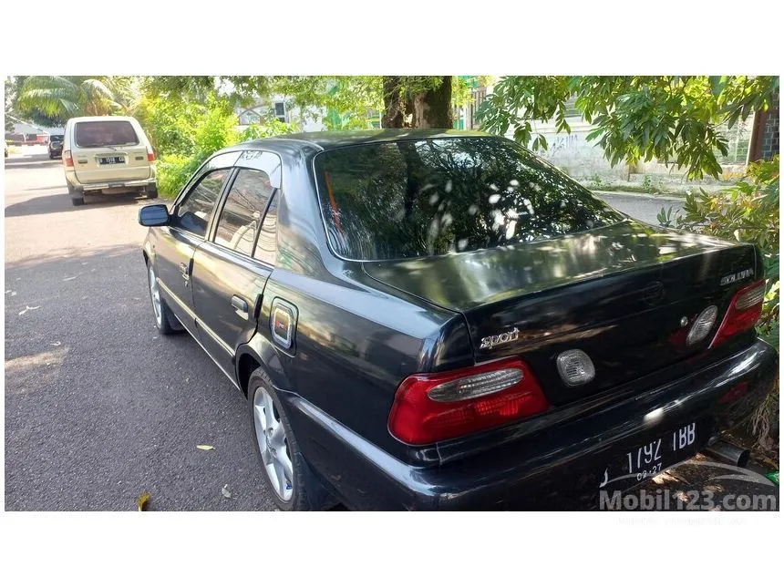 Jual Mobil Toyota Soluna 2003 XLi 1.5 di Banten Manual Sedan Hitam Rp ...