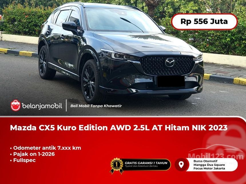 Jual Mobil Mazda CX-5 2023 Kuro Edition 2.5 di DKI Jakarta Automatic SUV Hitam Rp 556.000.000 ...