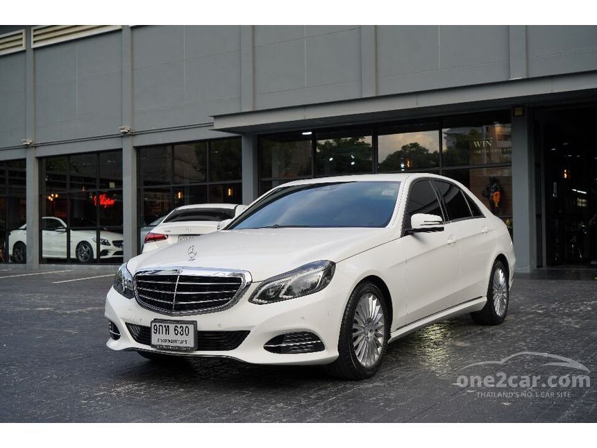Mercedes-Benz E300 2014 Executive Blue TEC HYBRID 2.1 in กรุงเทพและปริมณฑล Automatic Sedan สีขาว ...