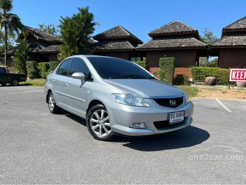 Honda City 2007 ZX (ปี 05-07) ZX SV VTEC 1.5 เกียร์อัตโนมัติ สีเทา ...