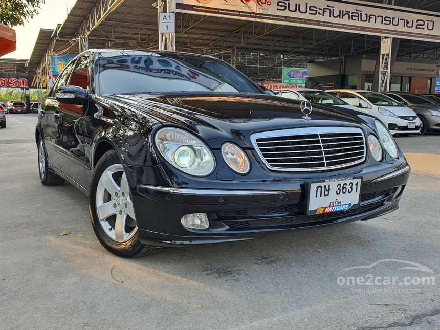 Mercedes-Benz E240 2005 Avantgarde 2.6 in กรุงเทพและปริมณฑล Automatic Sedan สีดำ for 459,000 ...