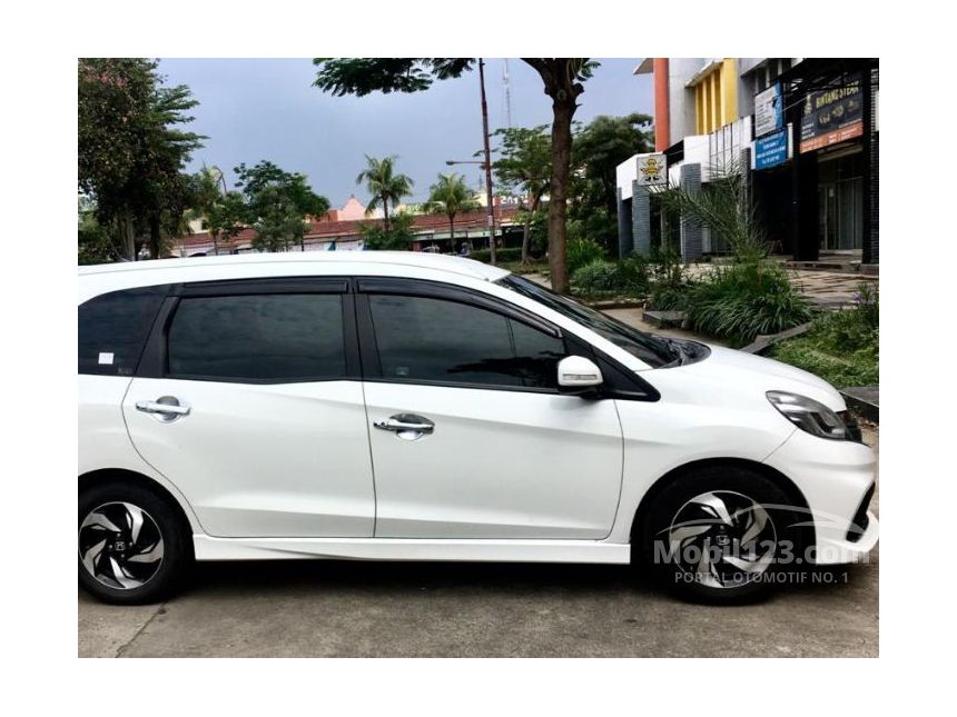Jual Mobil Honda Mobilio 2015 RS 1.5 di Jawa Barat Automatic MPV Putih ...
