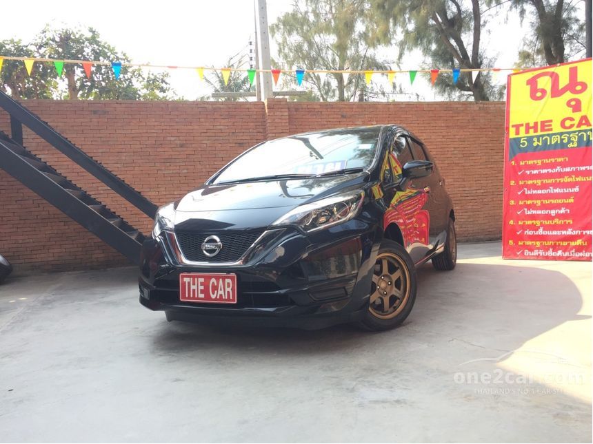 Nissan Note 2017 VL 1.2 in ภาคกลาง Automatic Hatchback สีดำ for 390,000 ...