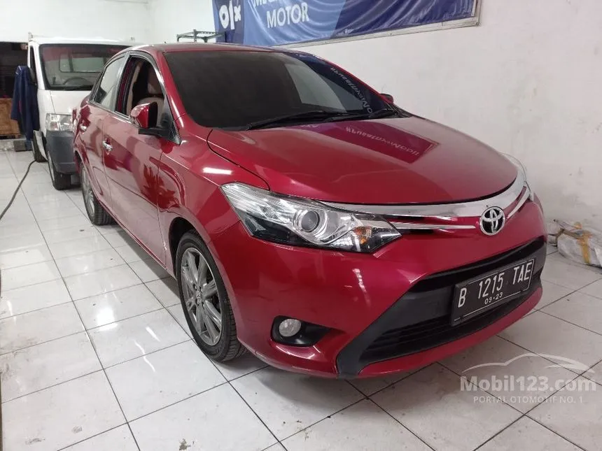 Jual Mobil Toyota Vios 2013 G 1.5 di DKI Jakarta Manual Sedan Merah Rp ...