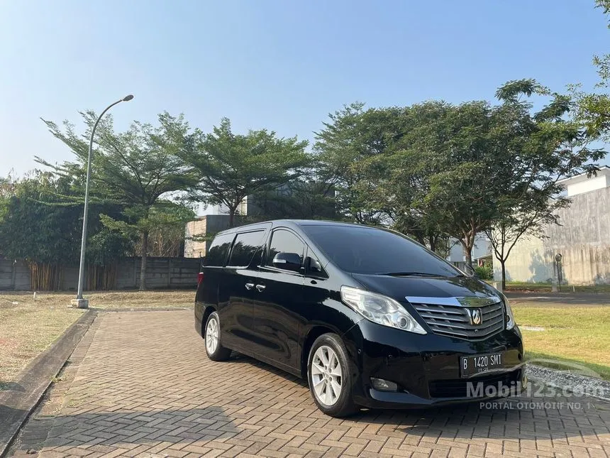 Jual Mobil Toyota Alphard 2009 G 2.4 di Banten Automatic MPV Hitam Rp 235.000.000 - 12673803 ...