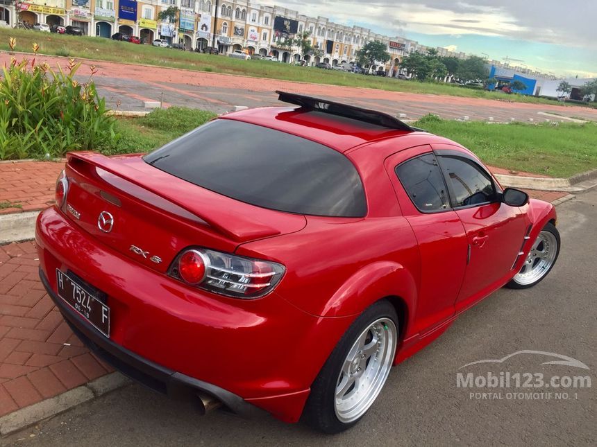 Jual Mobil Mazda RX-8 2005 High Power 1.3 di Banten Manual Coupe Merah ...