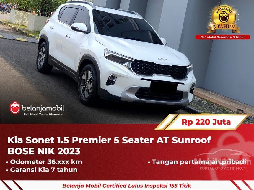 Jual Mobil KIA Sonet 2023 Premiere 1.5 di DKI Jakarta Automatic SUV ...