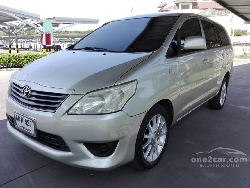 Toyota Innova 2012 E 2.0 in กรุงเทพและปริมณฑล Manual Wagon สีเทา for ...