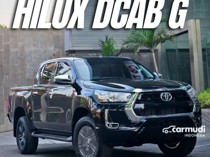 Toyota Hilux 2023 G 2.4 in DKI Jakarta Manual Pick-up Black for Rp 440. ...