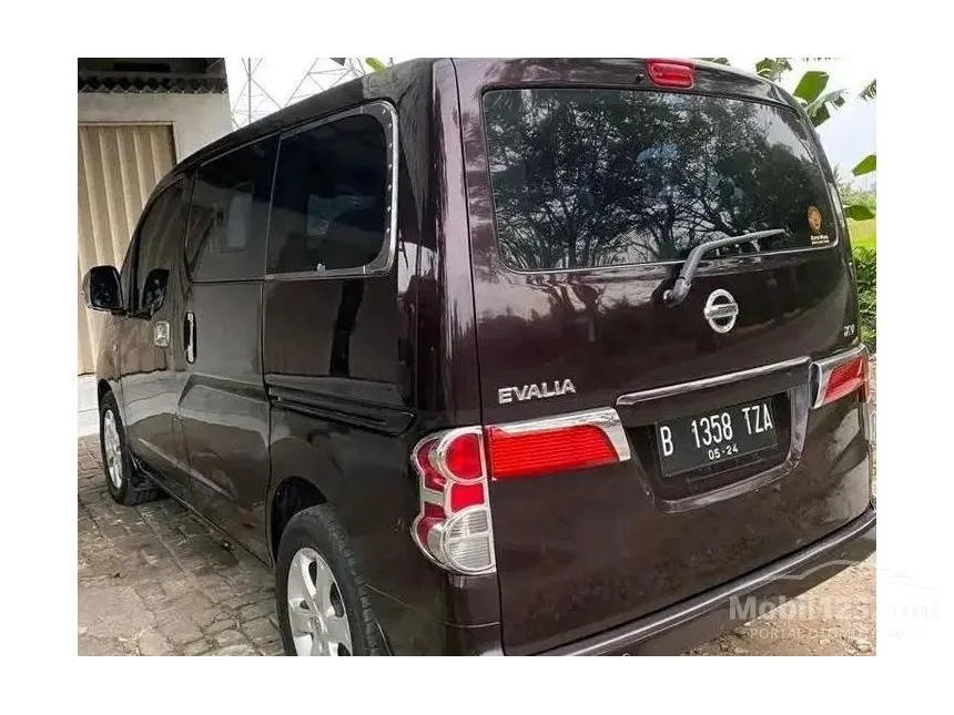 Jual Mobil Nissan Evalia 2012 XV 1.5 di DKI Jakarta Automatic MPV Marun ...