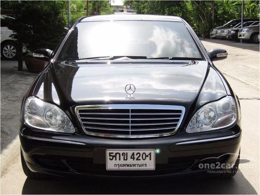 Mercedes-Benz S350 2005 3.7 in กรุงเทพและปริมณฑล Automatic Sedan สีดำ ...