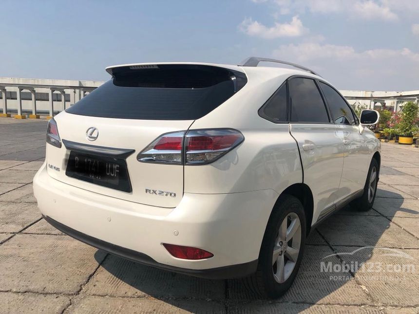 Jual Mobil Lexus RX270 2012 RX270 2.7 di DKI Jakarta Automatic SUV ...