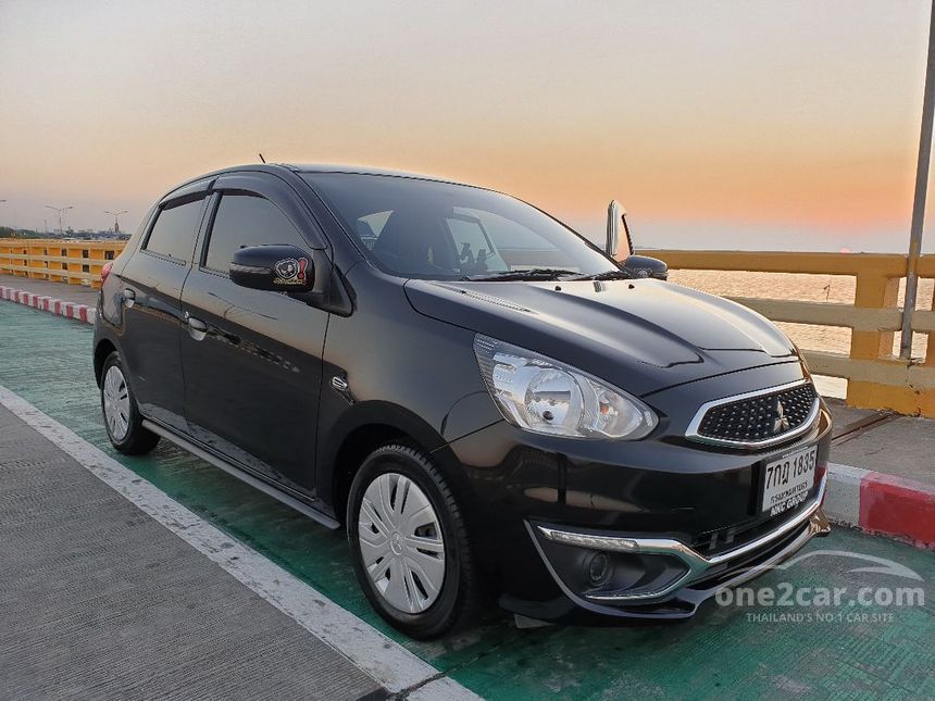 Mitsubishi Mirage 2018 GLX 1.2 in ภาคตะวันออก Automatic Hatchback สีดำ ...