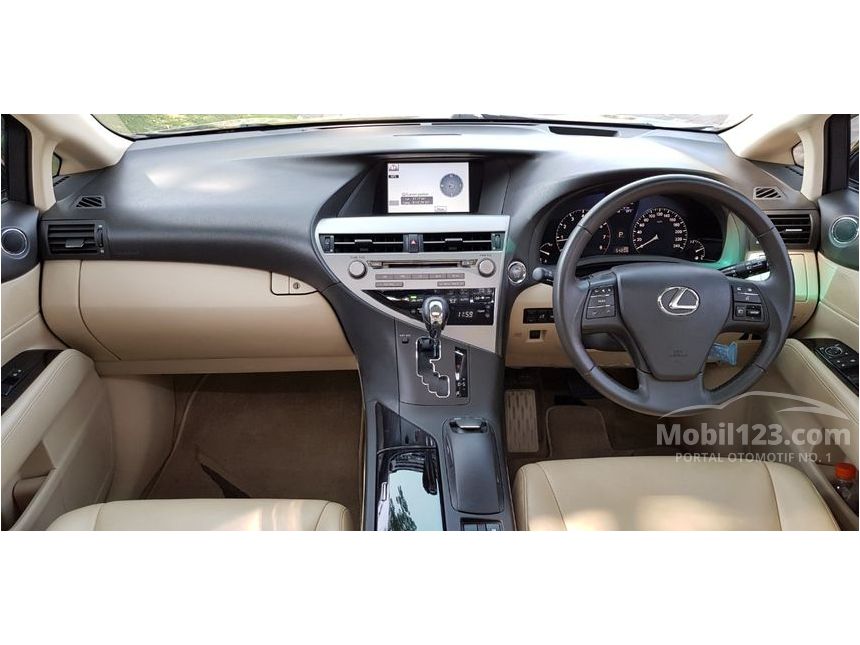 Jual Mobil Lexus RX270 2012 RX270 2.7 di Jawa Timur Automatic SUV Hitam ...