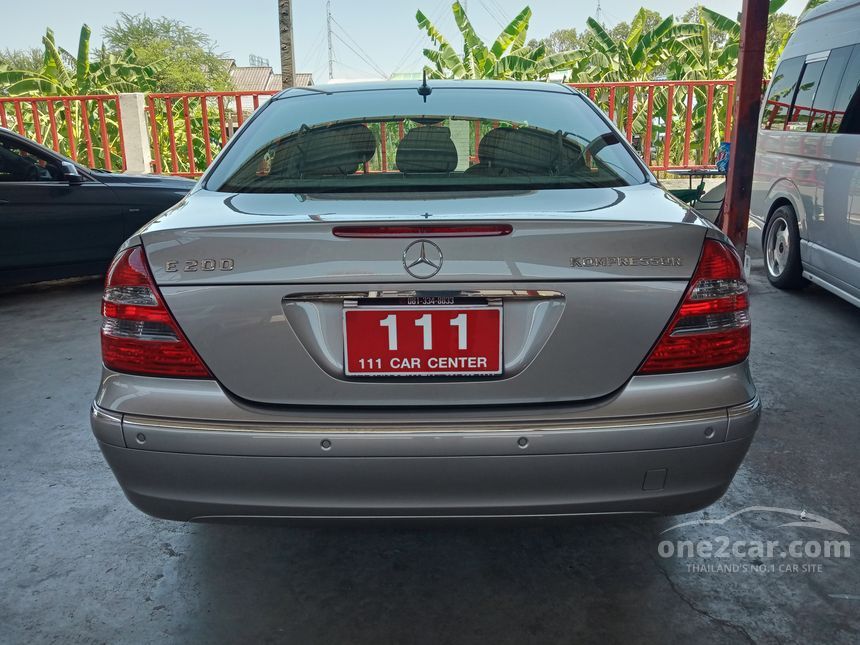 Mercedes-Benz E200 Kompressor 2006 Elegance 1.8 in กรุงเทพและปริมณฑล ...
