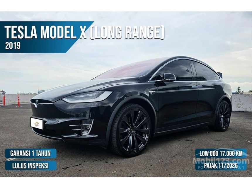 Jual Mobil Tesla Model X 2019 75D di Banten Automatic SUV Hitam Rp 2 ...