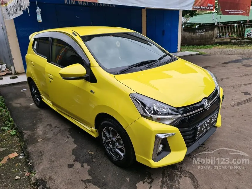 Jual Mobil Daihatsu Ayla 2021 R 1.2 di Banten Manual Hatchback Kuning ...